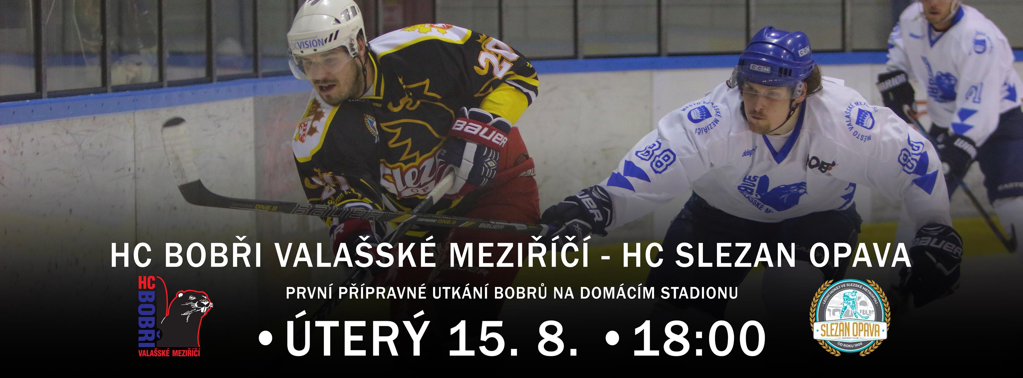 HC Bobři Valašské Meziříčí x HC Slezan Opava | Kalendář | Kalendář akcí
